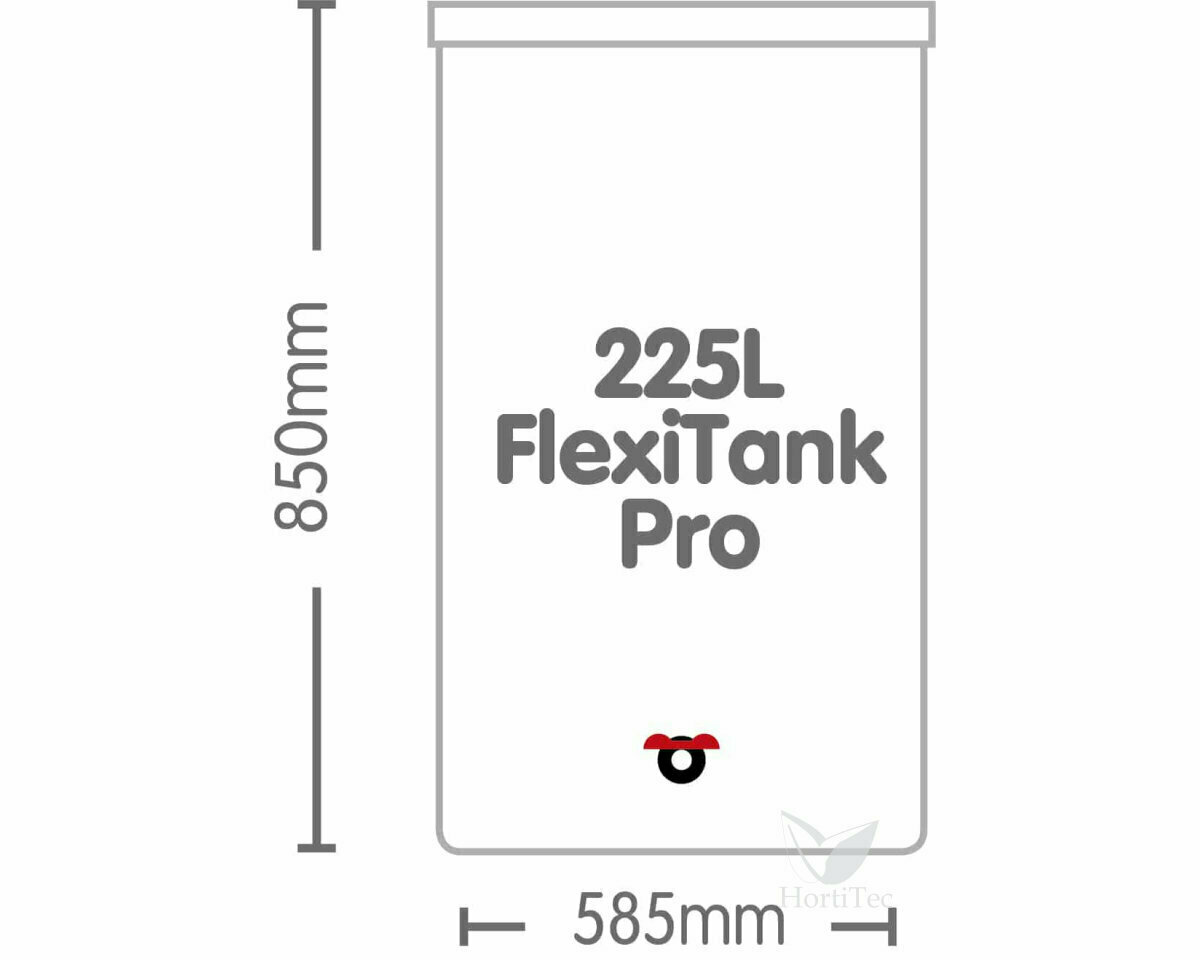 Deposito autopot 100 l flexitank pro (blanco) - Adhortum